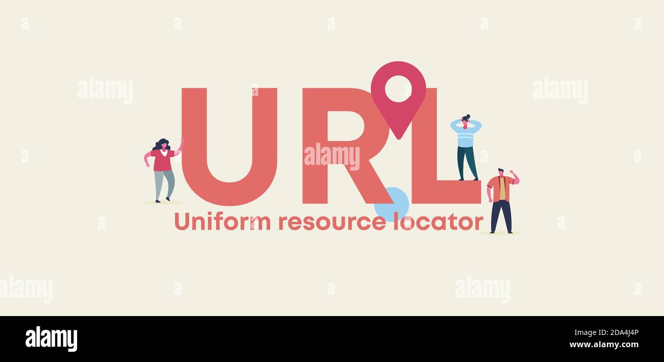 Url uniform resource locator Stock Vector Images - Alamy