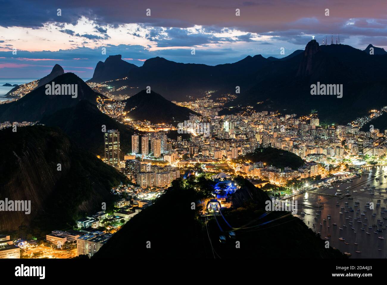 Beautiful night view from latin hi-res stock photography and images - Alamy