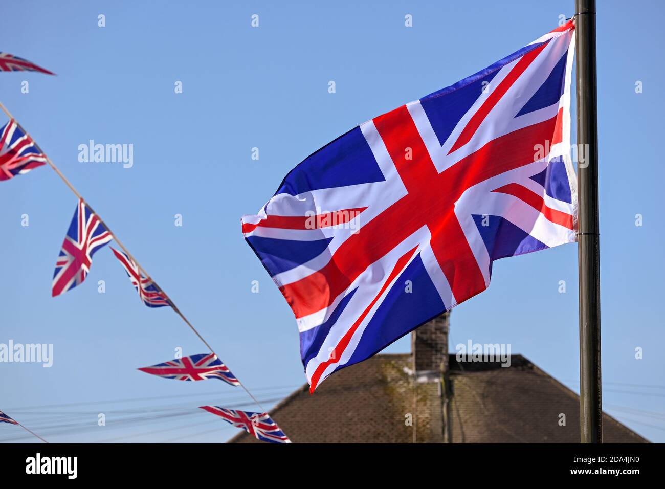 Union Jack Flag of Great Britain Stock Photo - Alamy