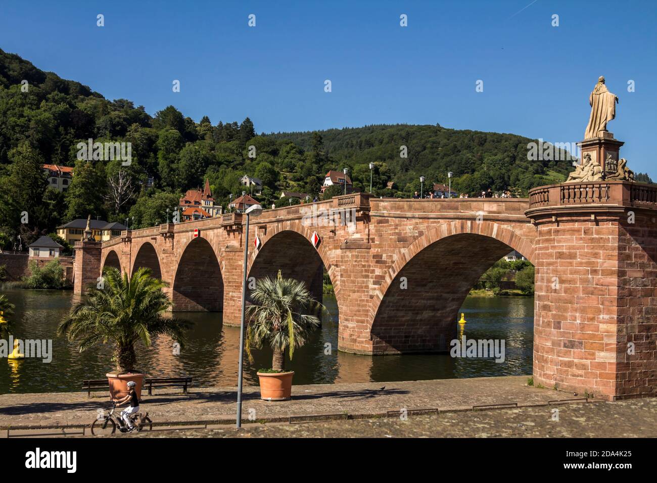 Heidelberg, Germany: Karl Theodor Bridge Stock Photo - Alamy