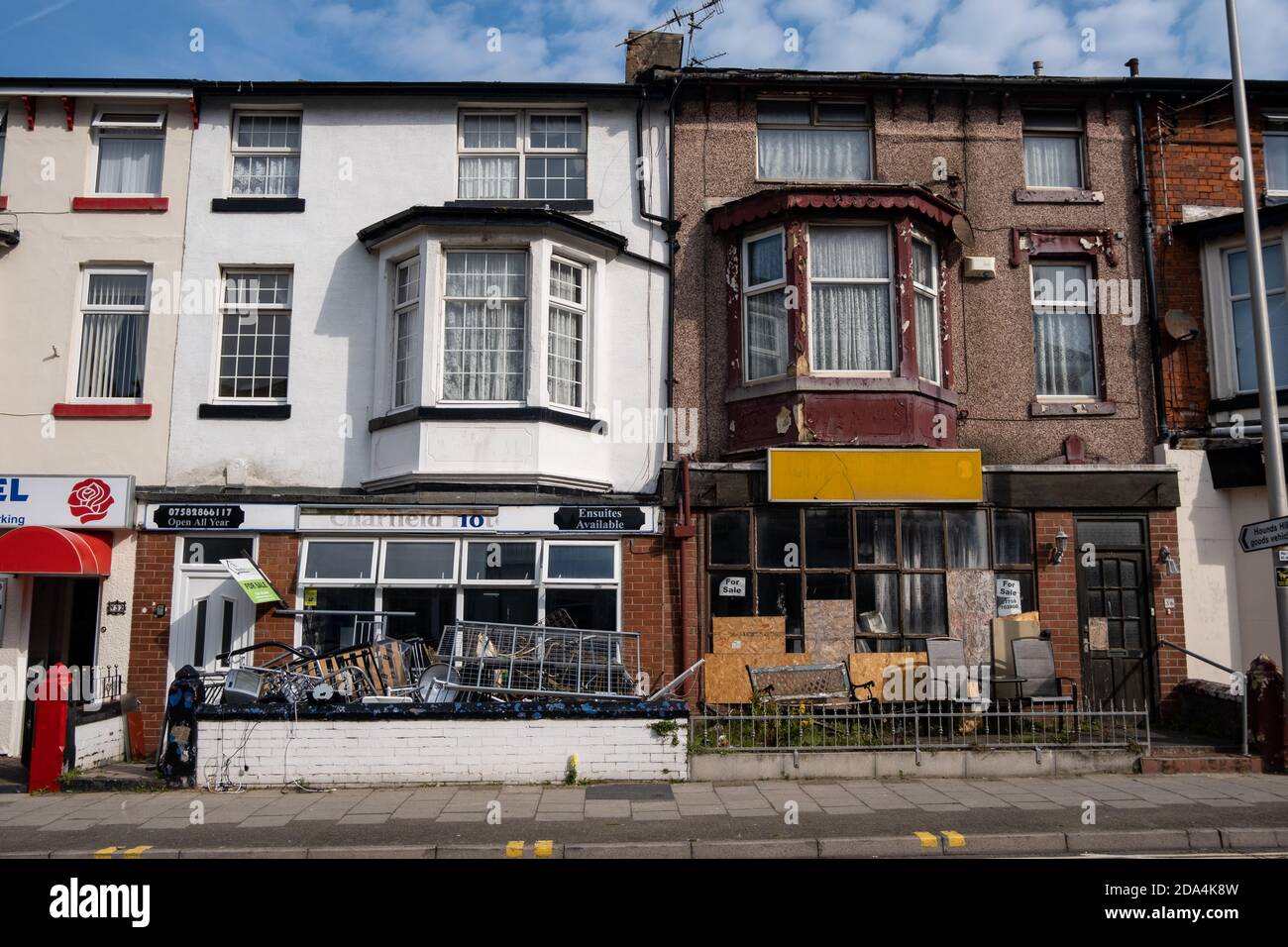 Closed hotel blackpool hi-res stock photography and images - Alamy
