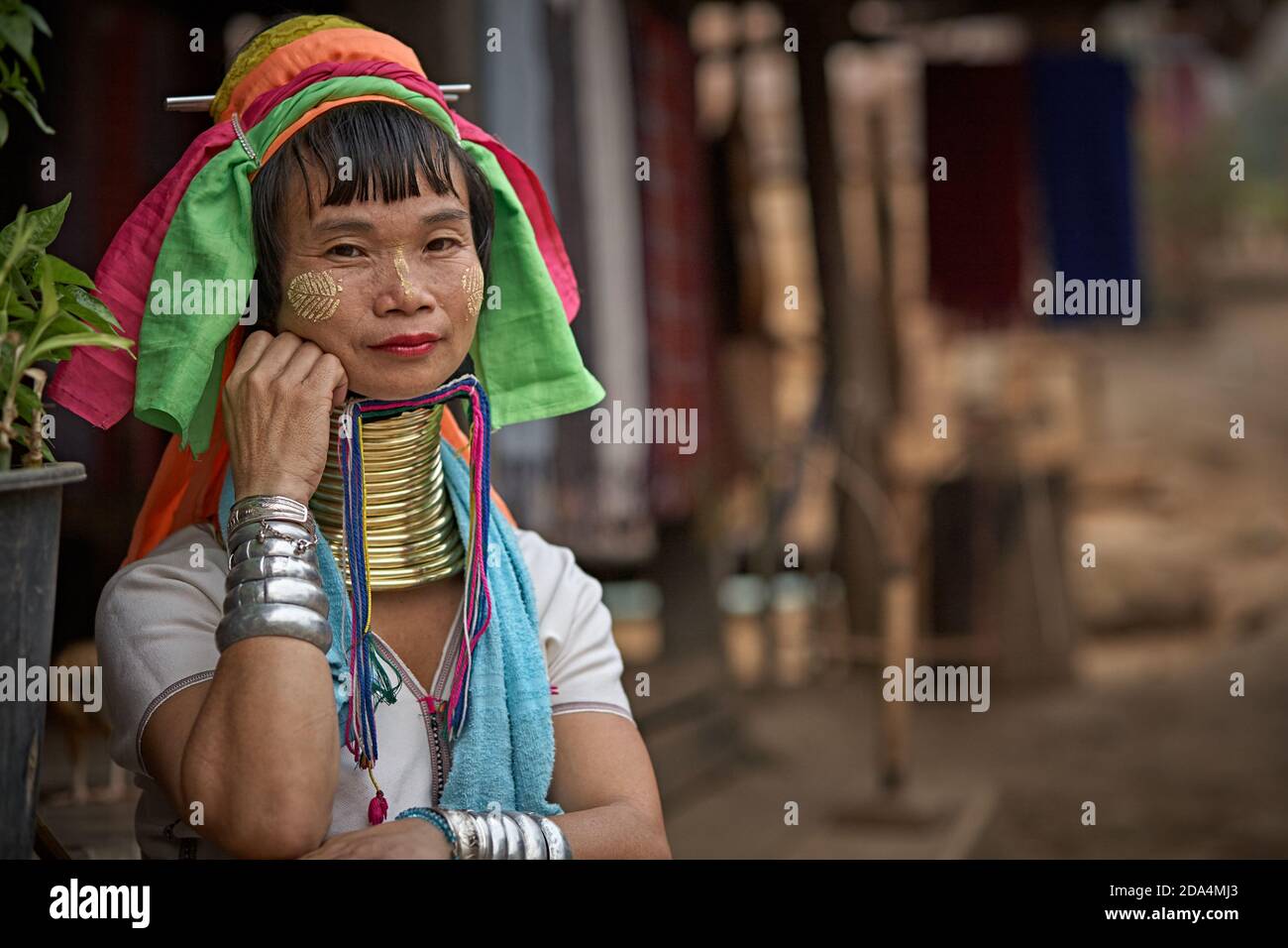 Women With Long Necks High Resolution Stock Photography and Images - Alamy