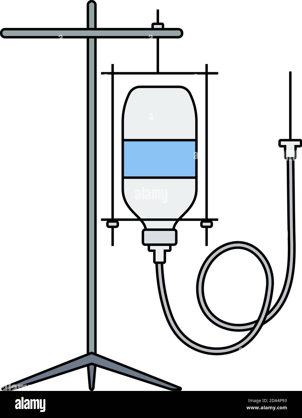 Drop Counter Icon. Editable Outline With Color Fill Design. Vector ...