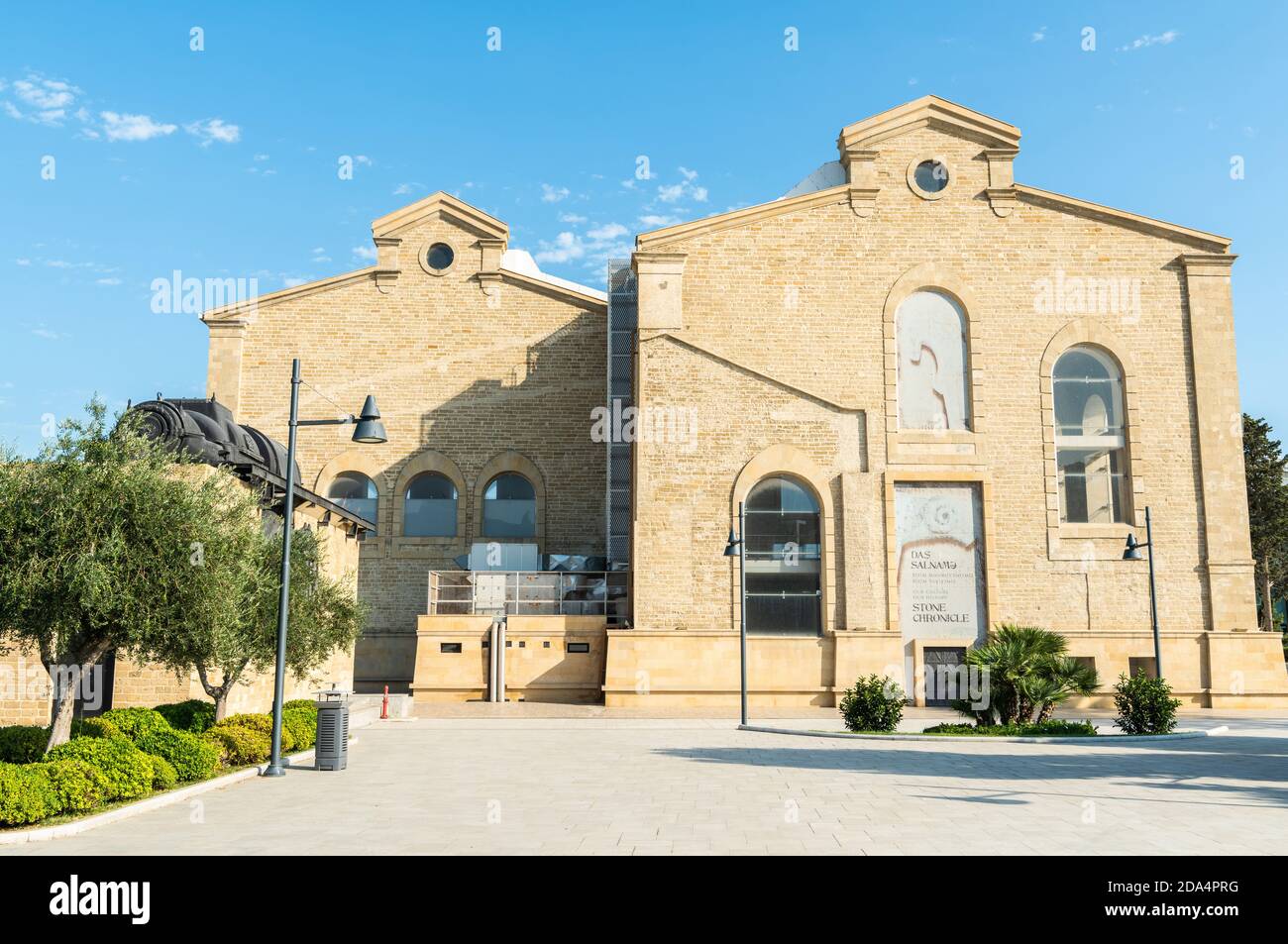 Baku, Azerbaijan – August 2, 2020. Stone Chronicle Museum on the ...