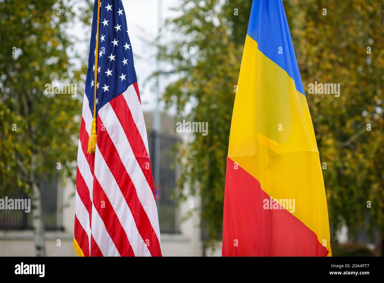 Romania national flag hi-res stock photography and images - Alamy
