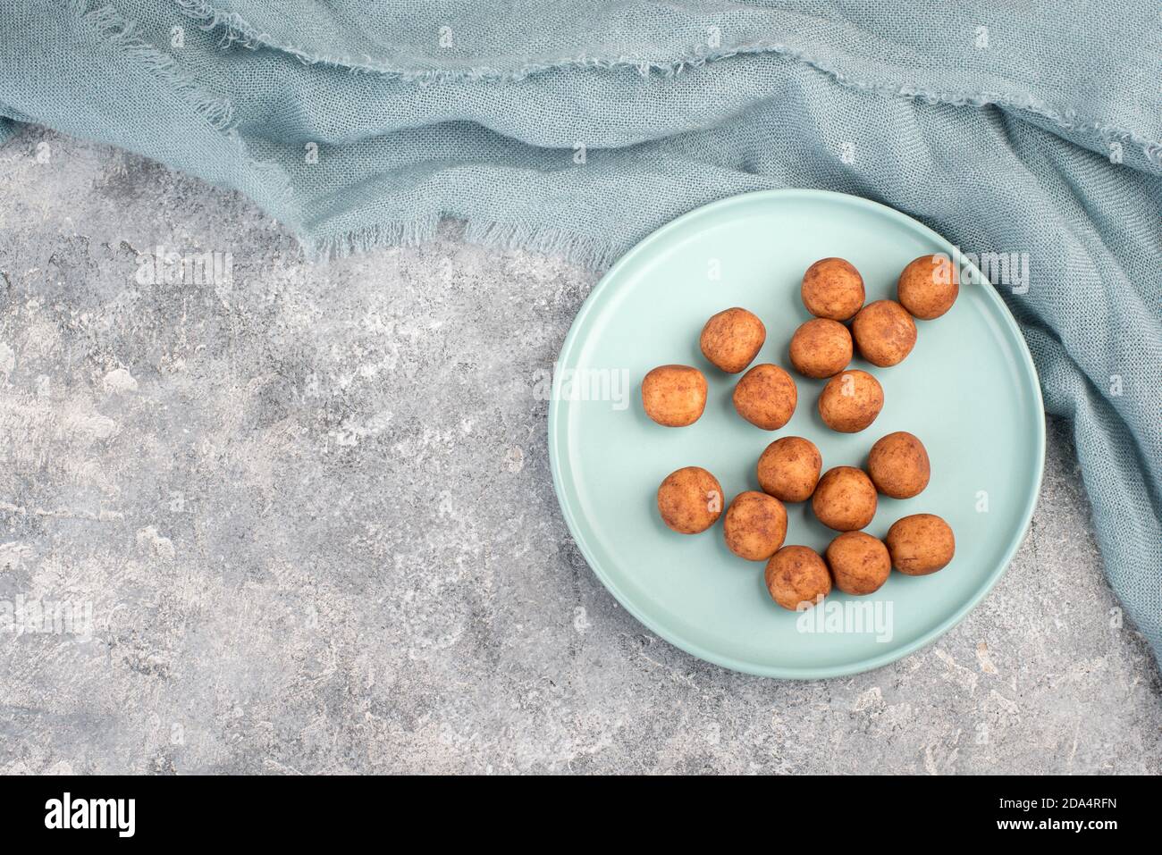 Marzipan potatoes, in german called Marzipankartoffeln, with cacao ...