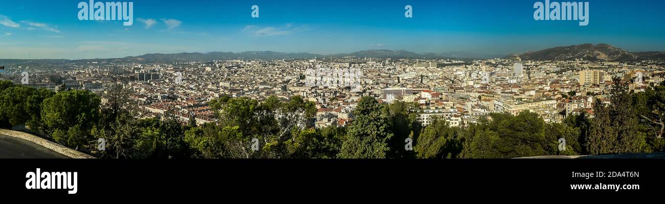 View of Marseille from the top Stock Photo - Alamy