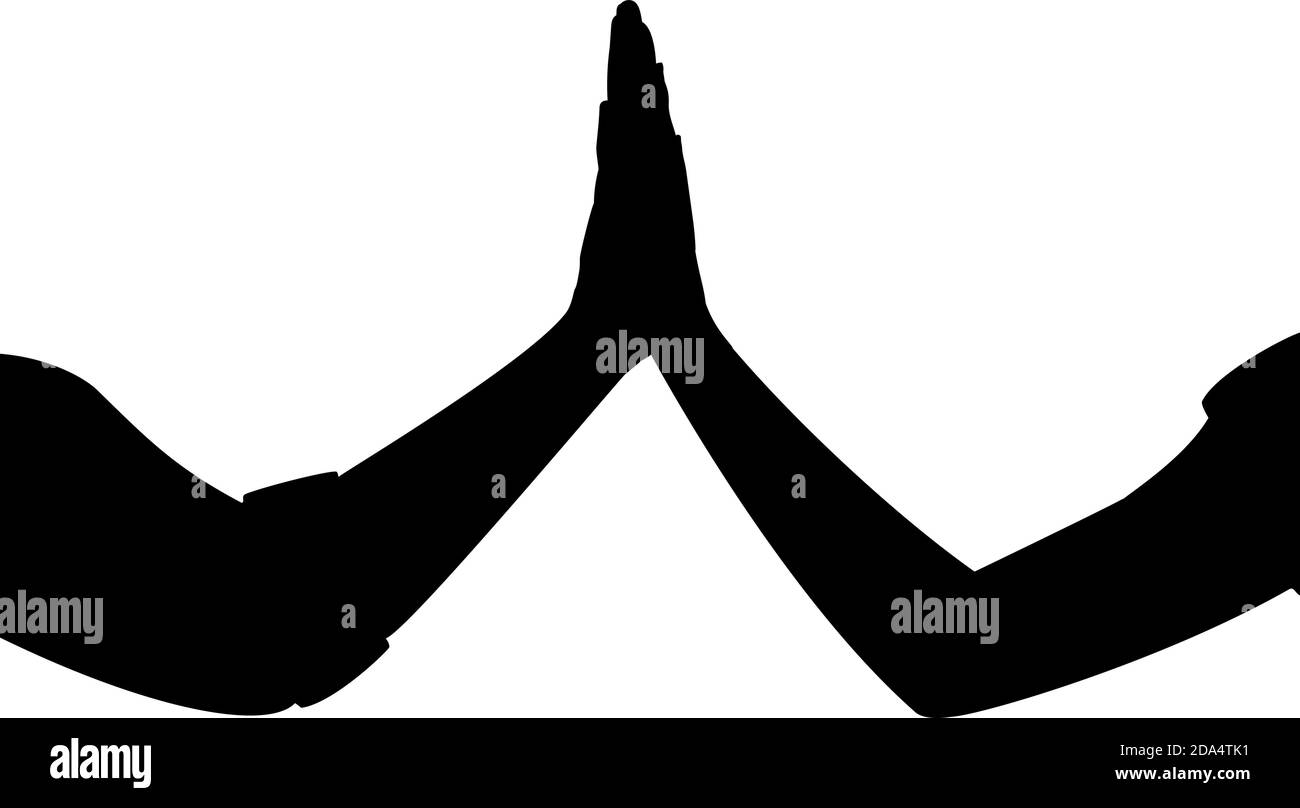 Cooperation agreement male hands Stock Vector Images - Alamy