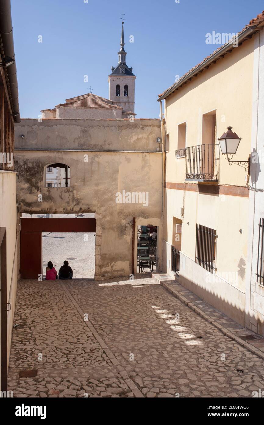 15th 17th century galleried houses and cafes hi-res stock photography ...