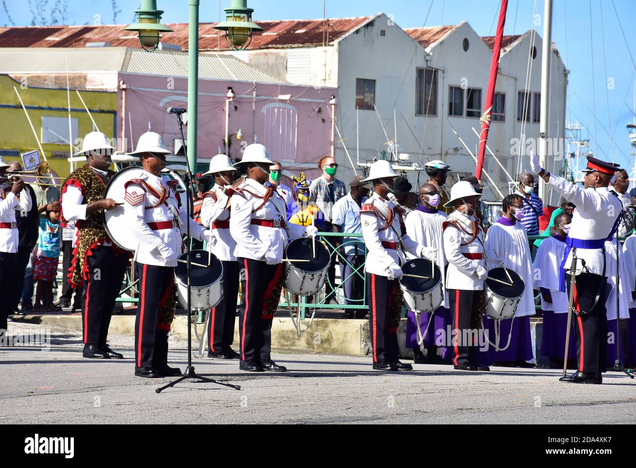 Royal barbados police band hi-res stock photography and images - Alamy