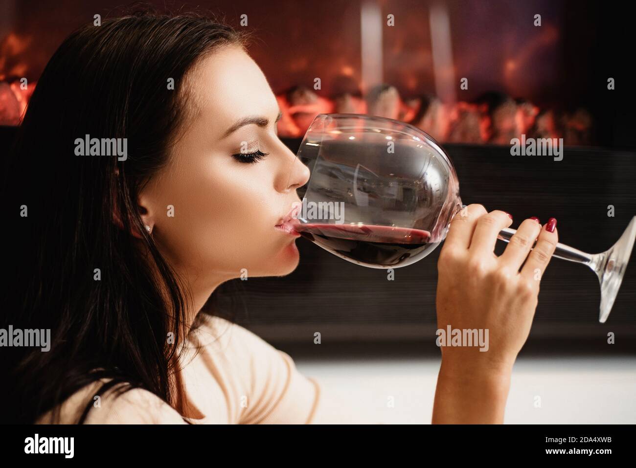 Luxury wine. Enjoy noble taste french wine. Restaurant and winery ...