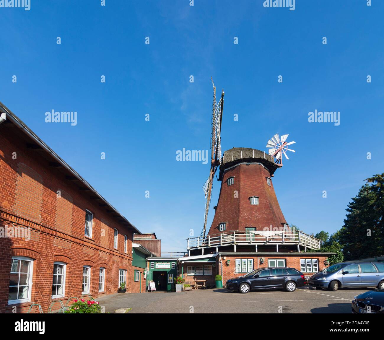 Lauenburg/Elbe: windmill museum, Herzogtum Lauenburg, Schleswig ...