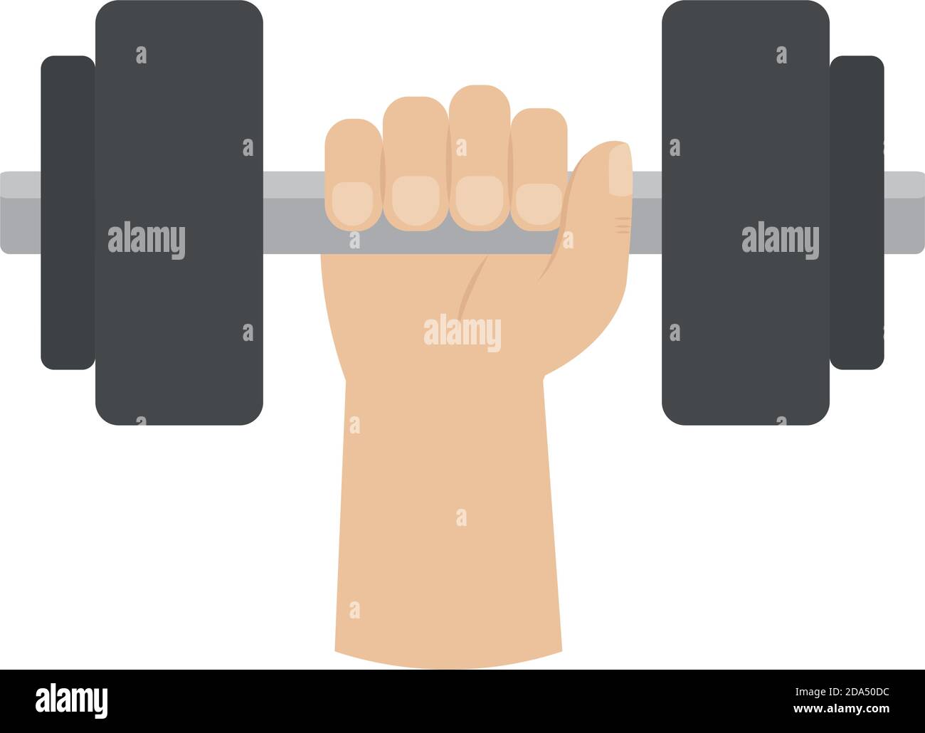 Isolated exercise activity home with hands icon- Vector Stock Vector ...