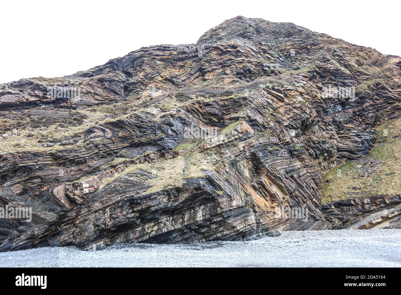 Millook Haven exhibits the best example of chevron faults in the ...