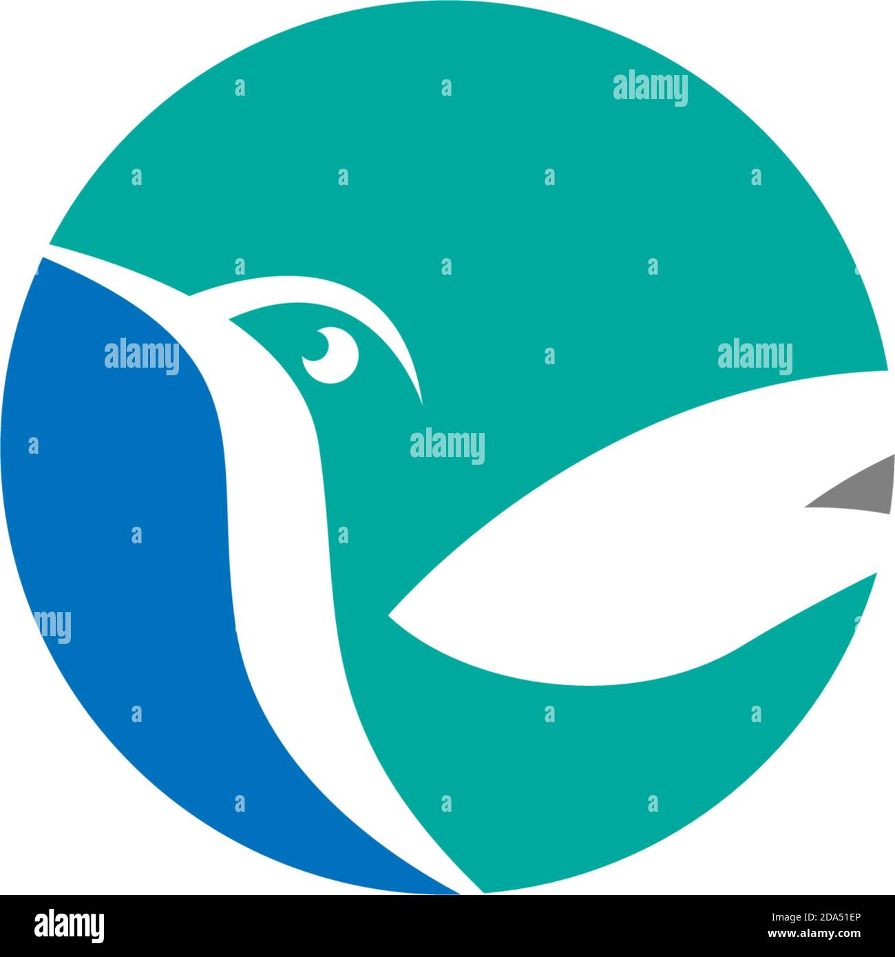 Hummingbird logo icon creative design template Stock Vector Image & Art ...