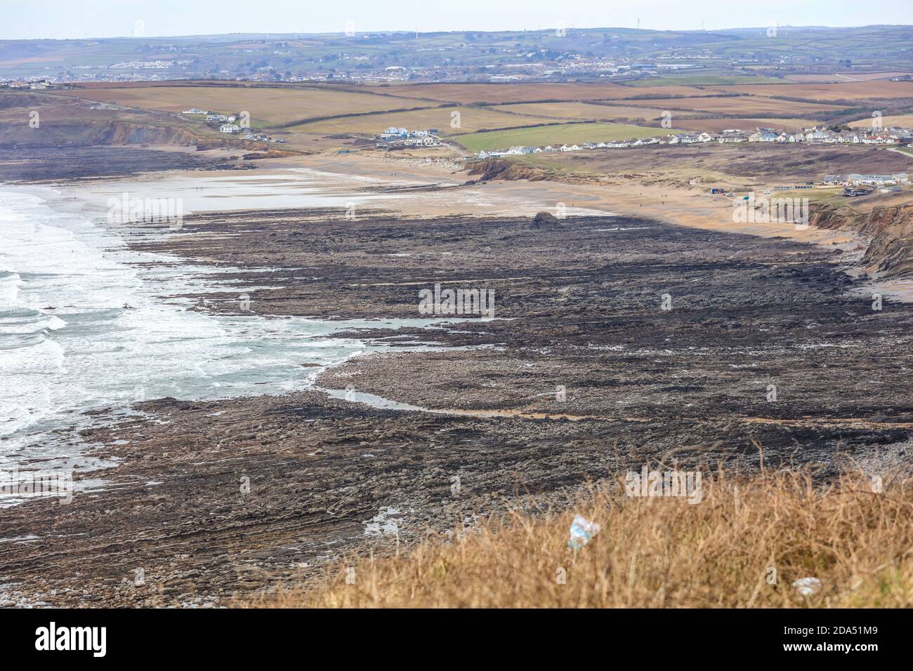 Millook Haven exhibits the best example of chevron faults in the ...