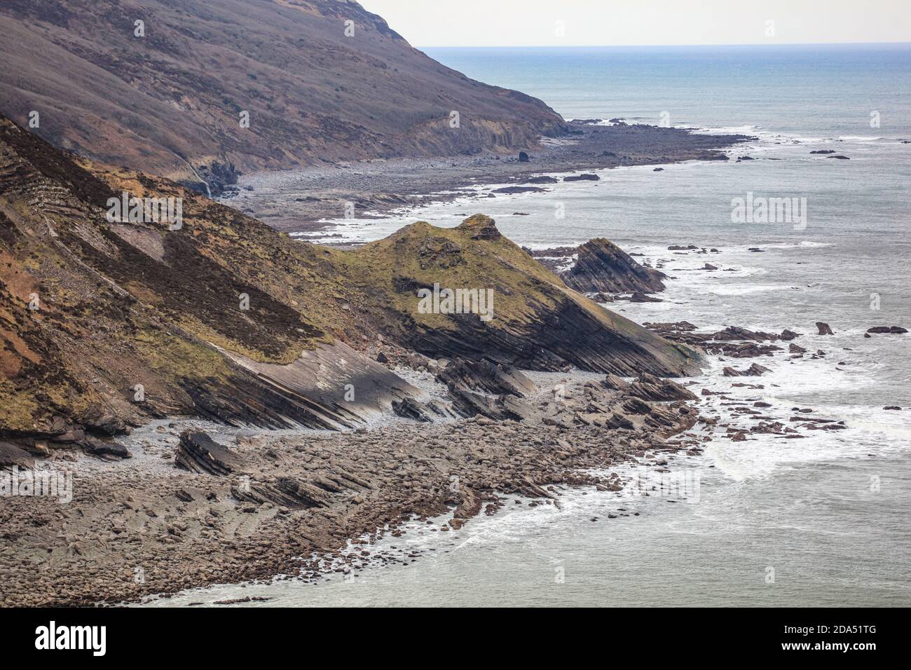 Millook Haven exhibits the best example of chevron faults in the ...