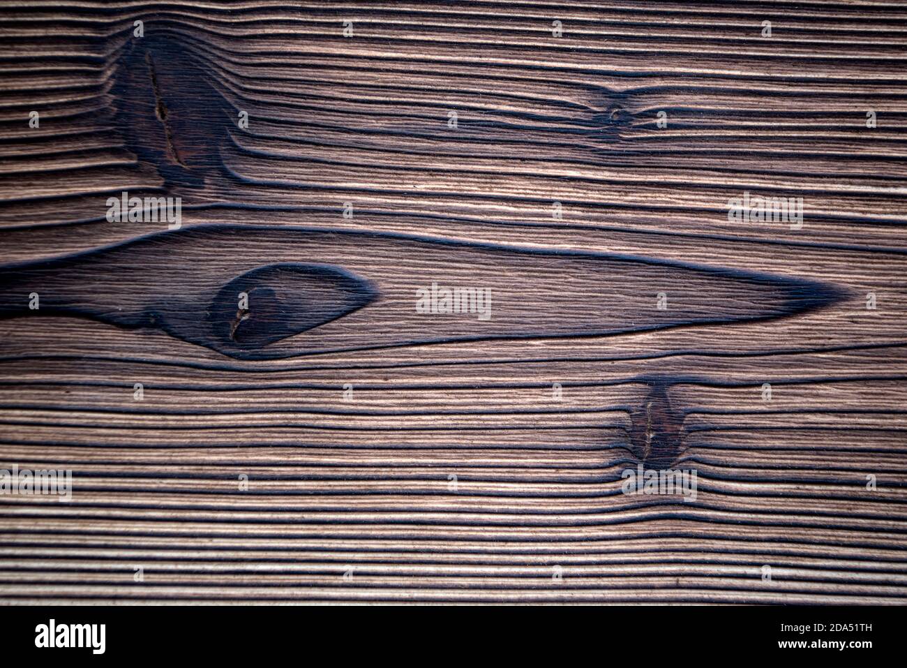 fire treated and wire brush sanded wood texture Stock Photo - Alamy