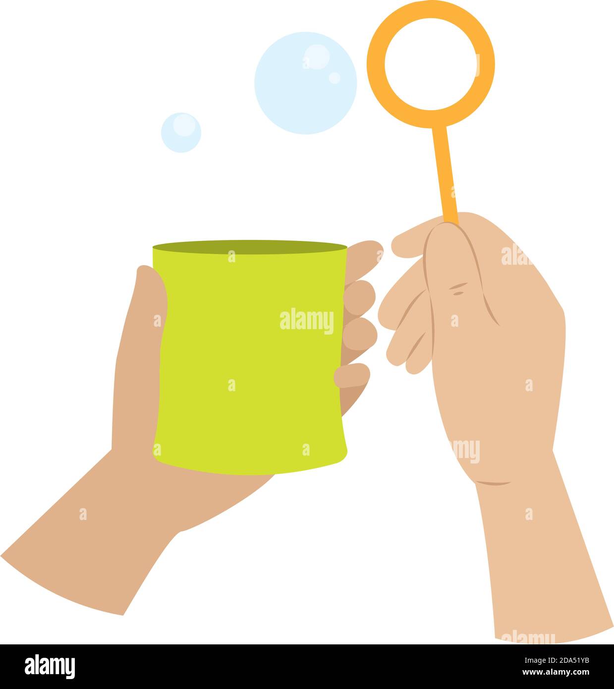 Isolated play bubble activity home with hands icon- Vector Stock Vector ...