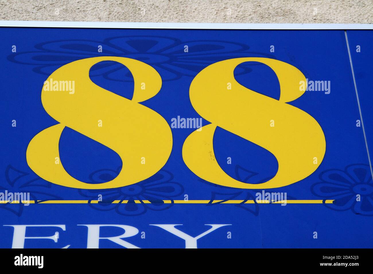 Number, various, on wall, clocks, signs , advertising , vehicles. All ...