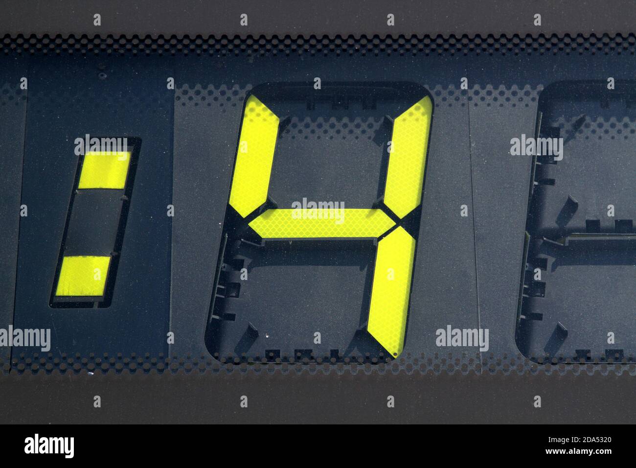 Number, various, on wall, clocks, signs , advertising , vehicles The No ...