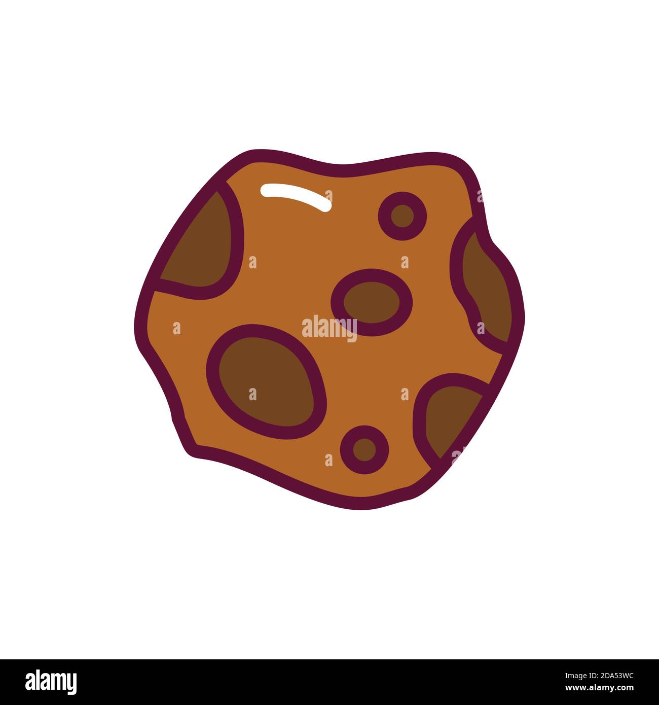 Asteroid Drawing Something