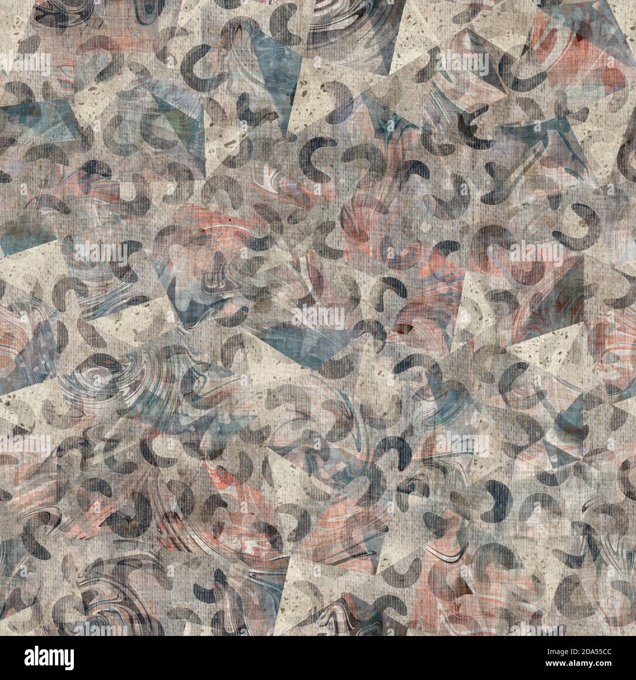 Chic formal grungy geo texture seamless pattern Stock Photo - Alamy