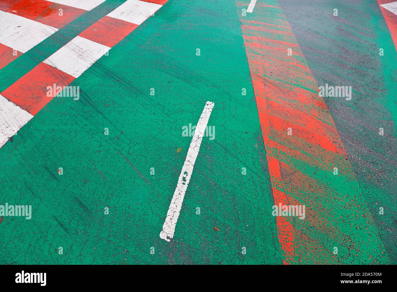 Pedestrian crossing cycle path hi-res stock photography and images - Alamy