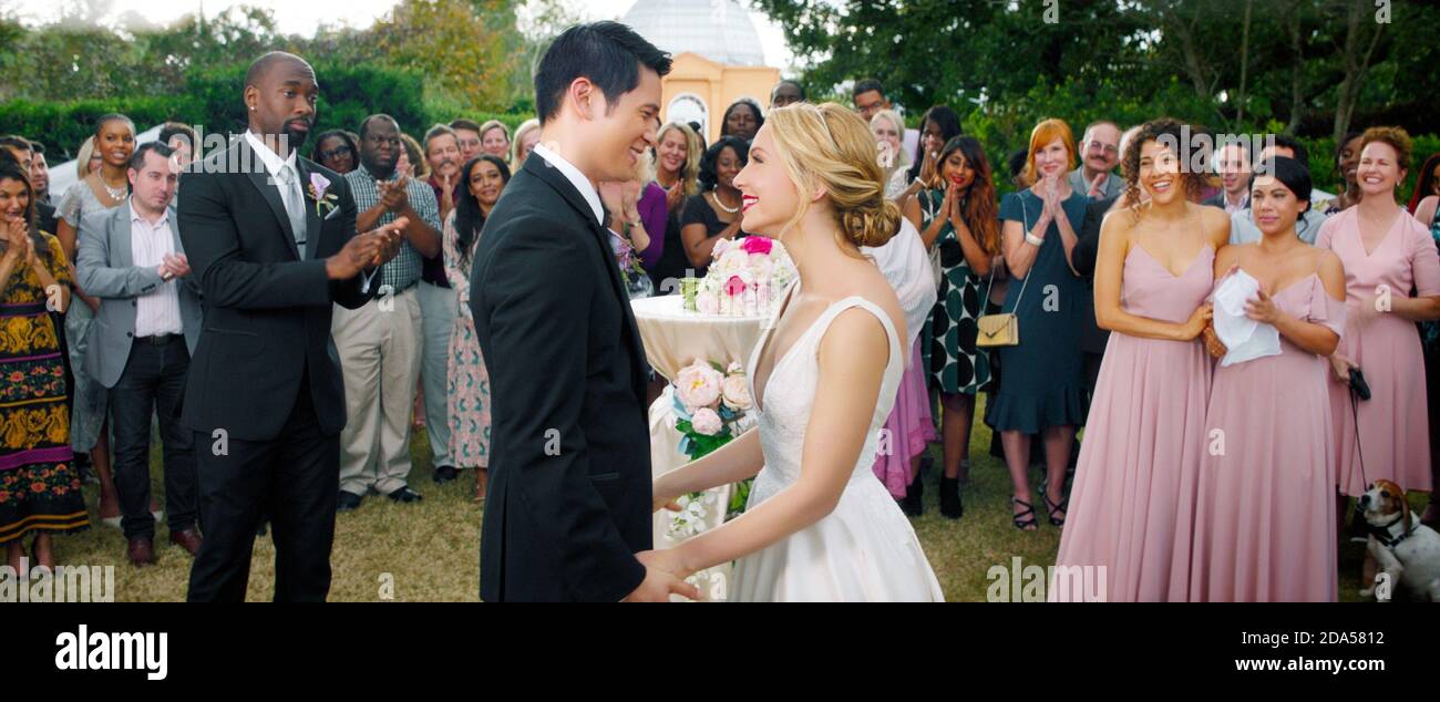 ALL MY LIFE, foreground from left: Jay Pharoah, Harry Shum Jr., Jessica ...