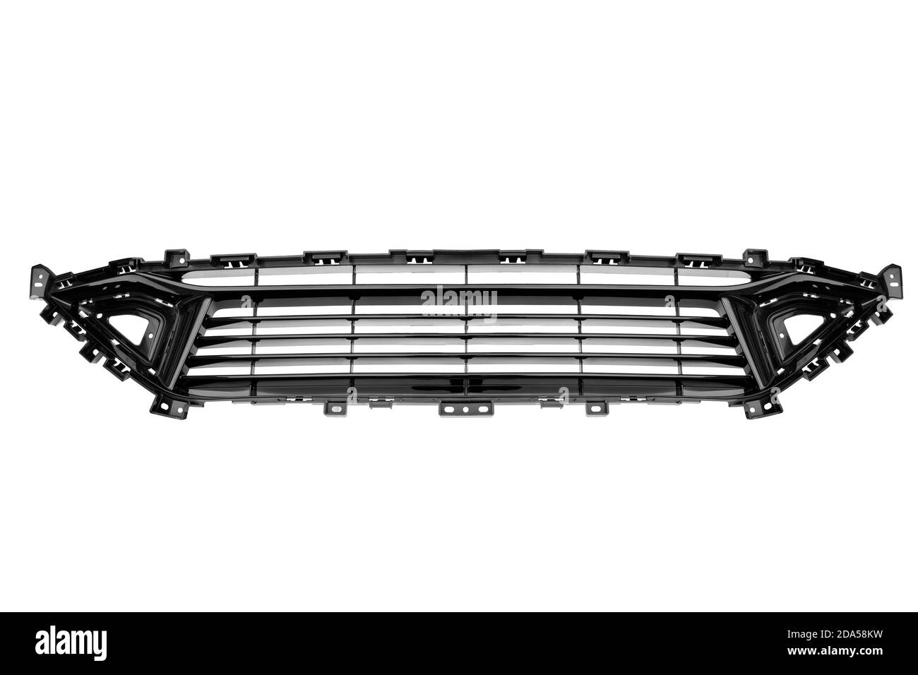 Silver car grill Cut Out Stock Images & Pictures - Alamy