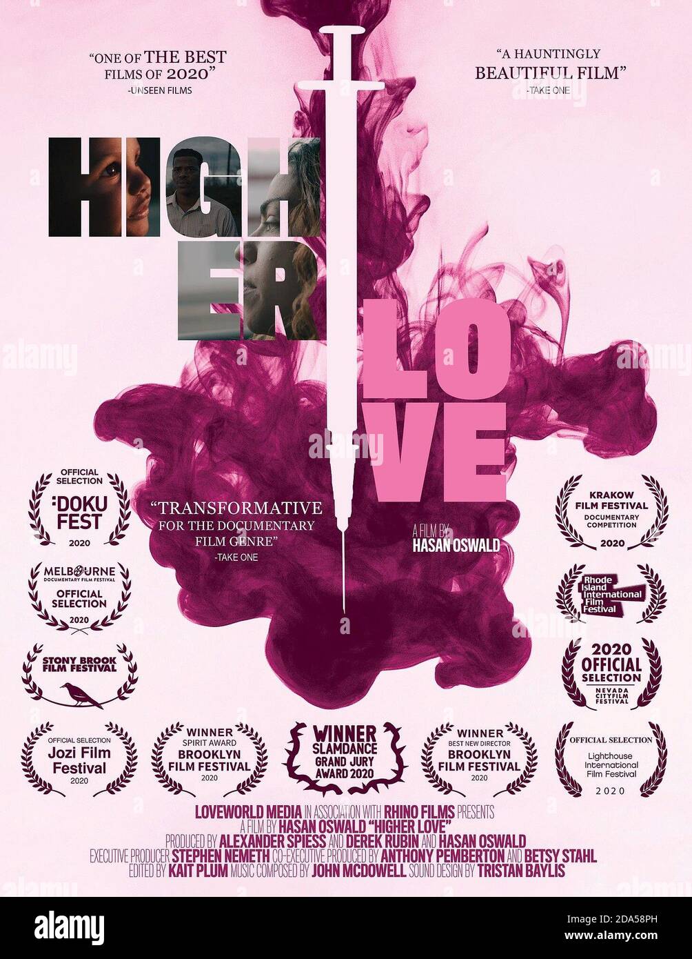 HIGHER LOVE, poster, 2020. © Gravitas Ventures / Courtesy Everett ...