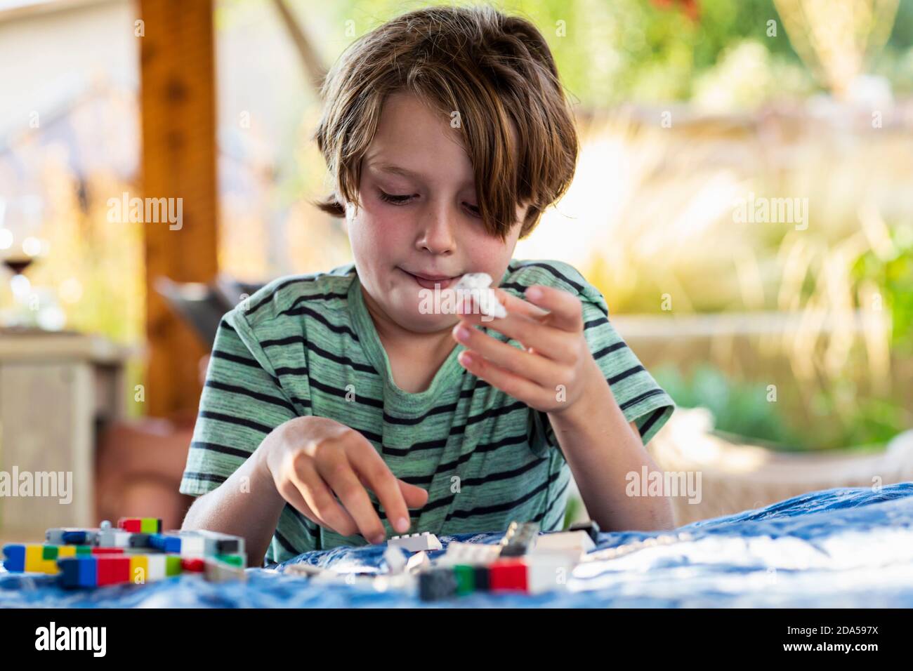 7 building blocks hi-res stock photography and images - Alamy