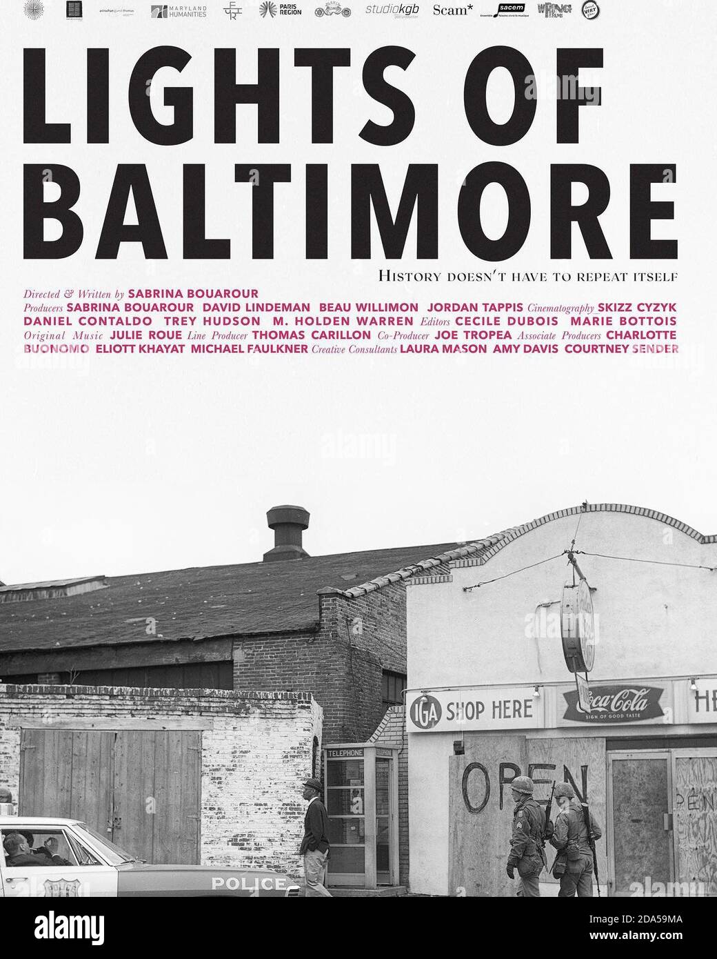 LIGHTS OF BALTIMORE, poster, 2020. © Flying Impalas / Courtesy Everett ...