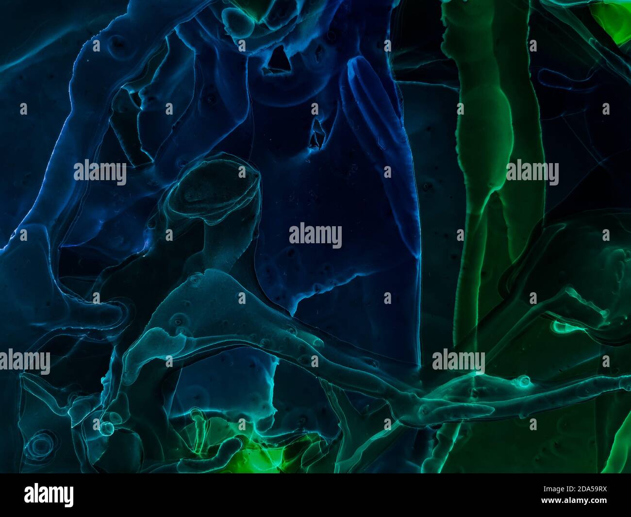 Alcohol ink indigo seamless background. Ink colors are amazingly bright ...