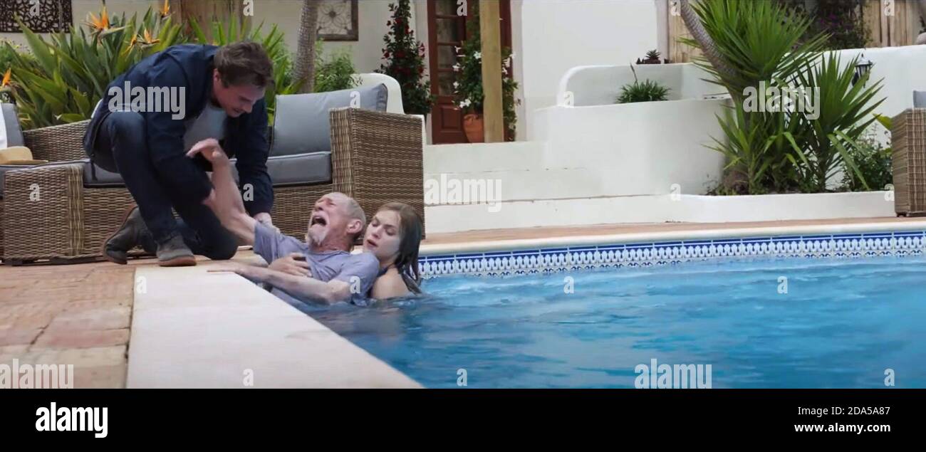 THAT GOOD NIGHT, from left: Max Brown, John Hurt, Erin Richards, 2017. © ShineHouse Group ...