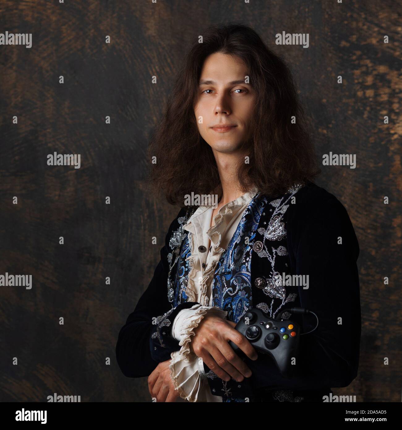 Computer controller game character gamer hi-res stock photography and ...