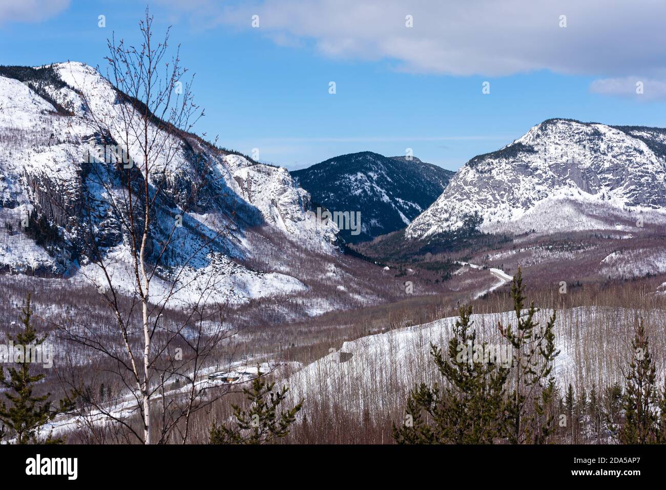 The La Chouenne mount in the Grands Jardins national park (SEPAQ) while ...