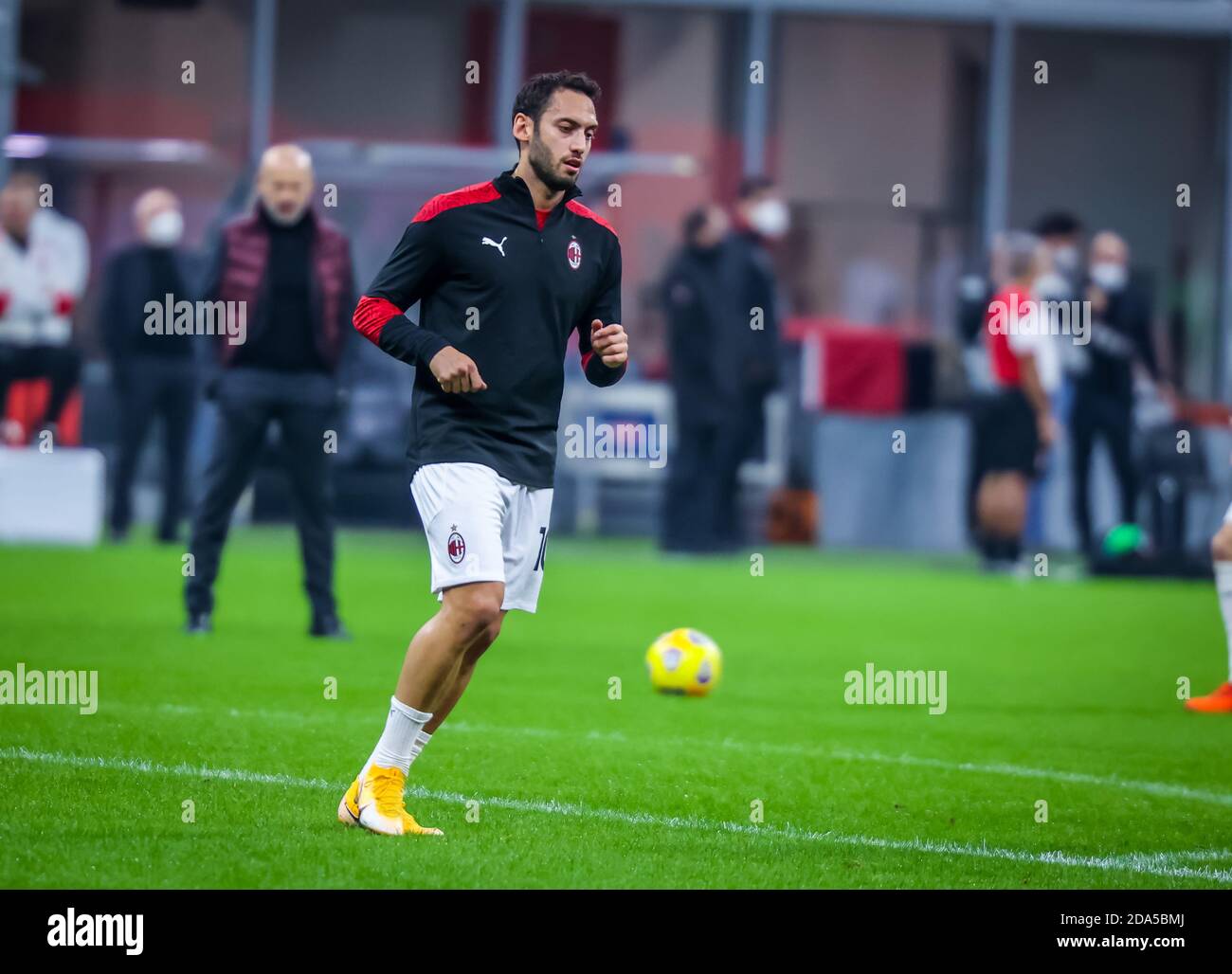 Hakan Calhanoglu of AC Milan during the Serie A 2020/21 match between ...