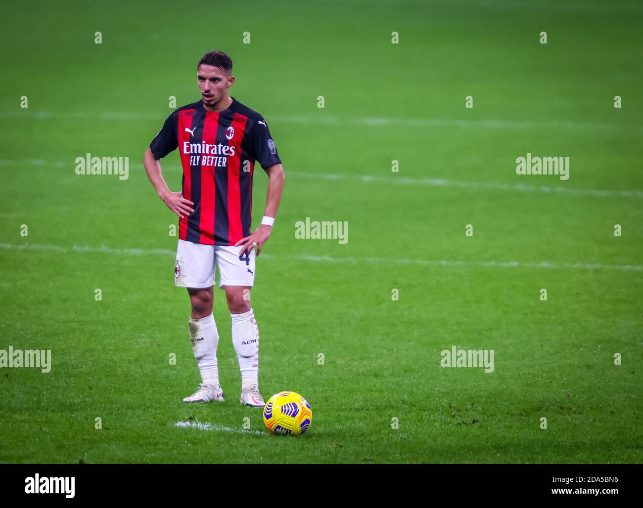 Ismael Bennacer of AC Milan during the Serie A 2020/21 match between AC ...