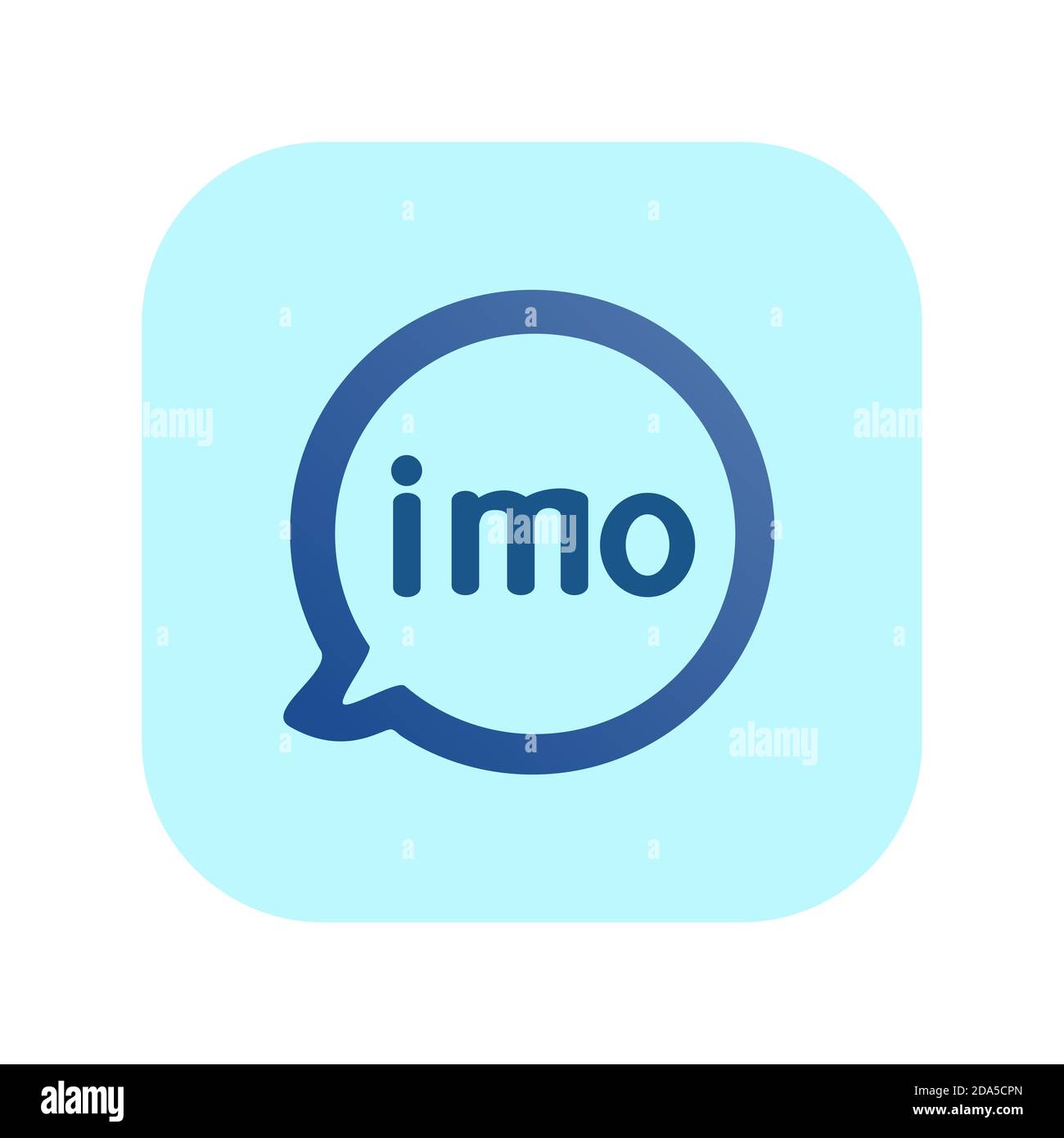 Imo logo. Imo free video calls and chat app logo. Imo video calls and ...