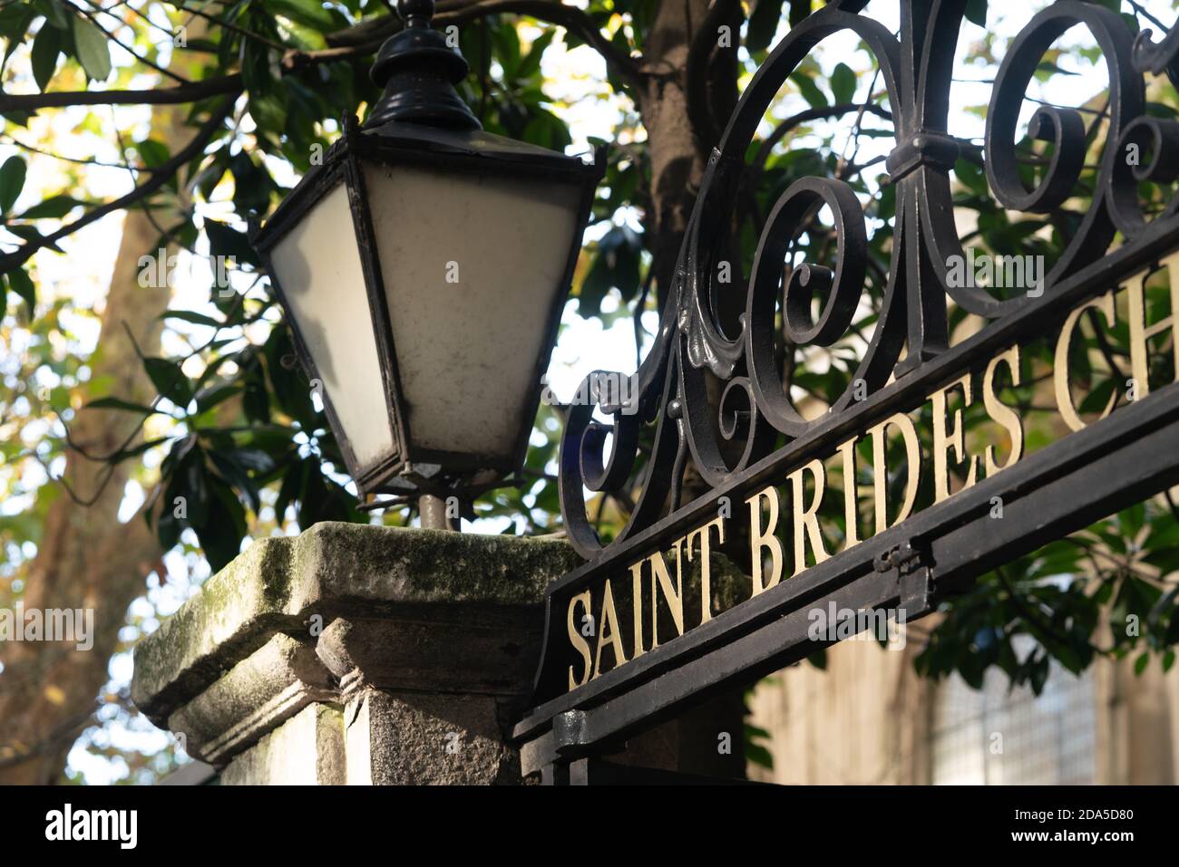 St Bride's anglican Church Stock Photo - Alamy