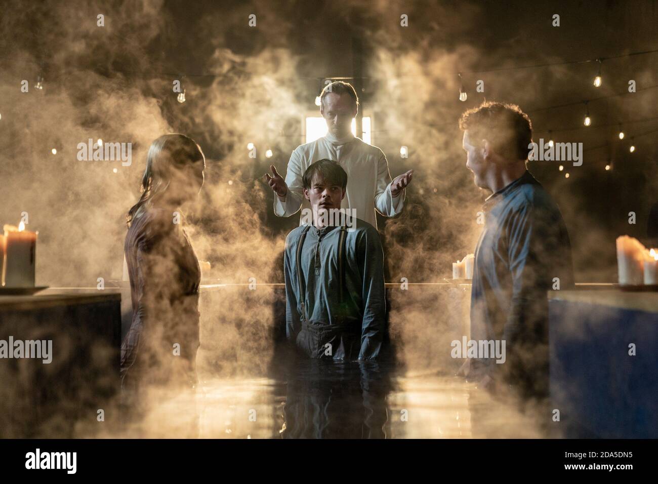 SOULMATES, from left: Malin Akerman, Charlie Heaton; background: Steven ...