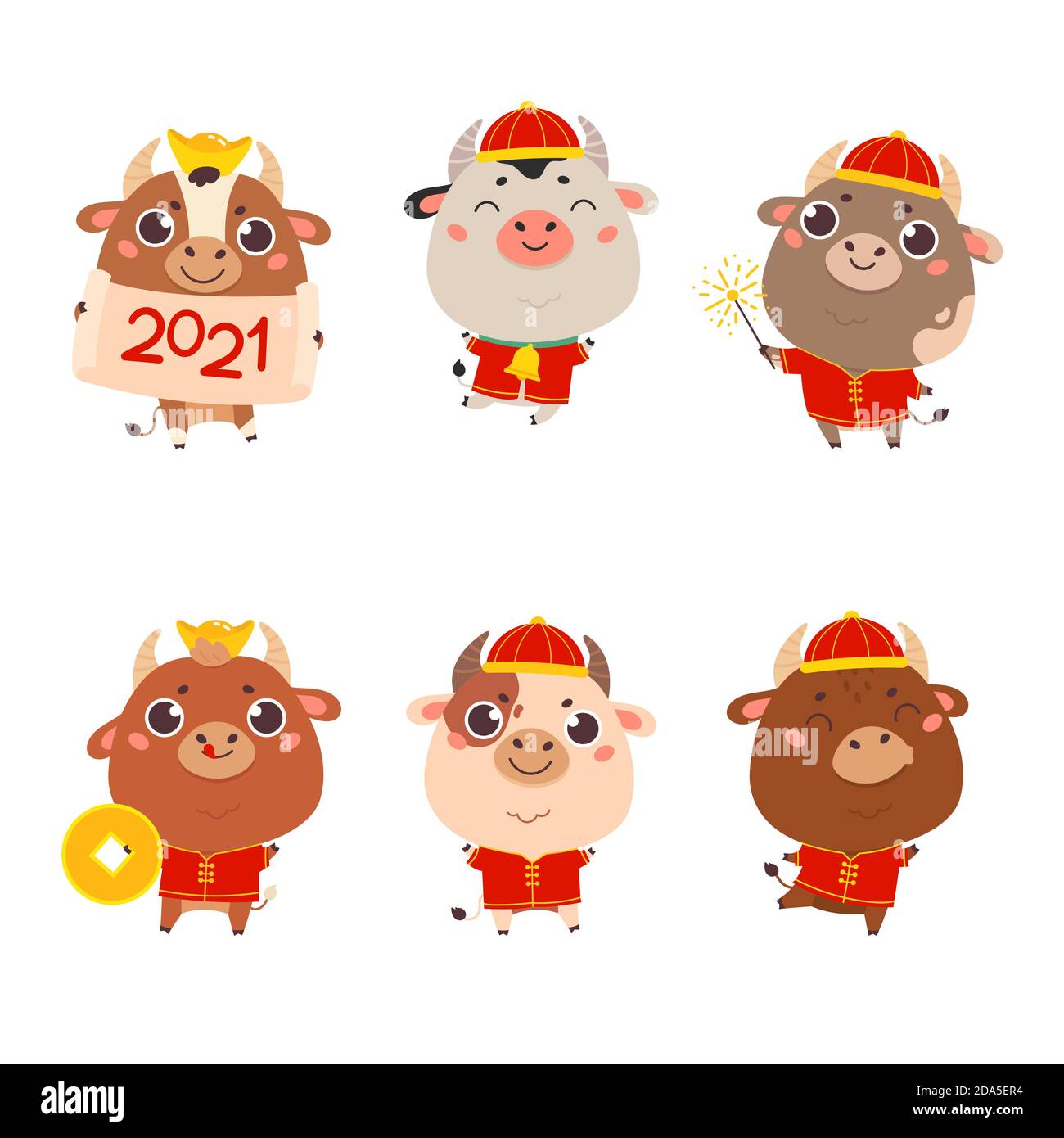 Cow friends Stock Vector Images - Alamy