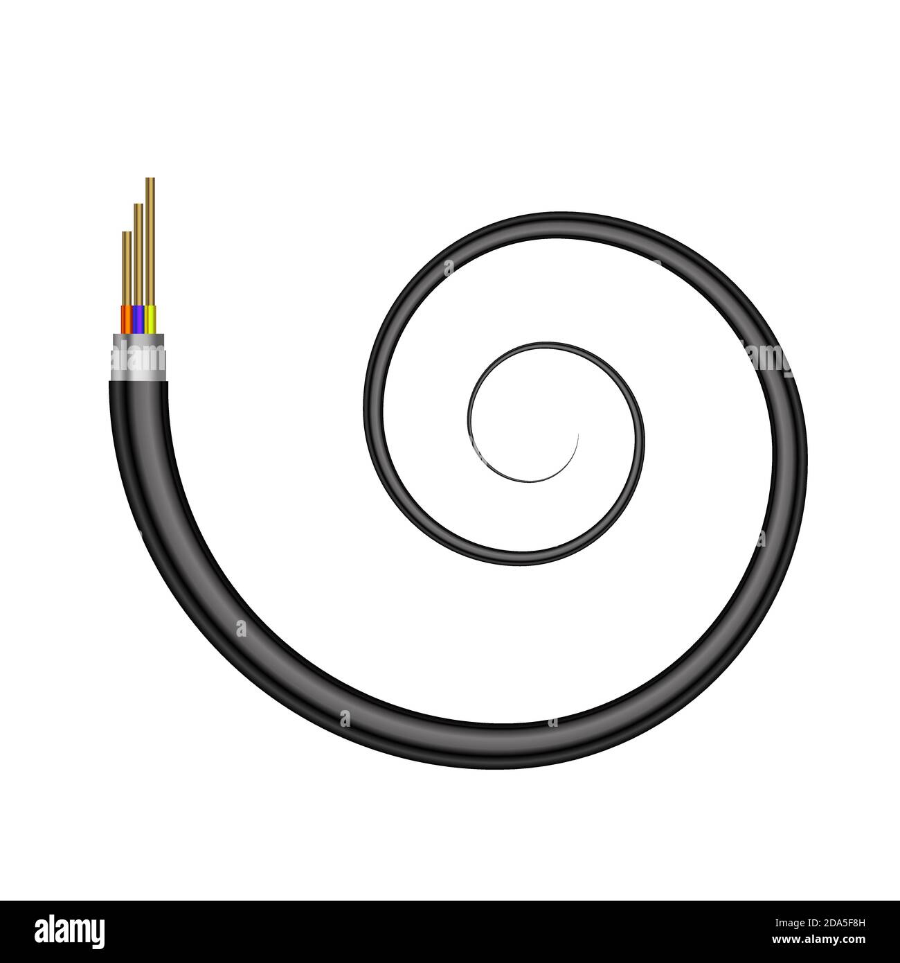 Coaxial socket Stock Vector Images - Alamy