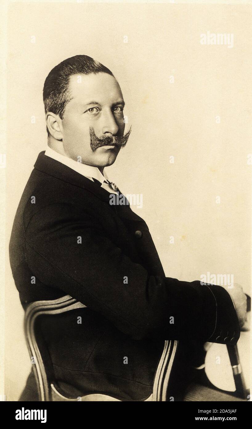 1905 c., GERMANY : A rare portrait of german Emperor and King of ...