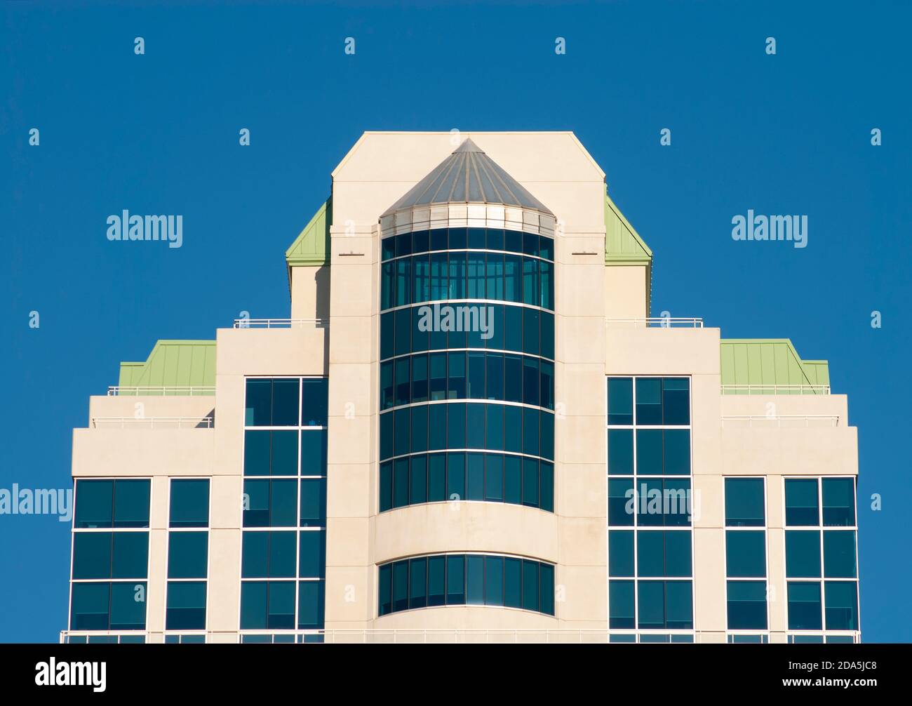 Top View of Modern City Architecture Stock Photo - Alamy