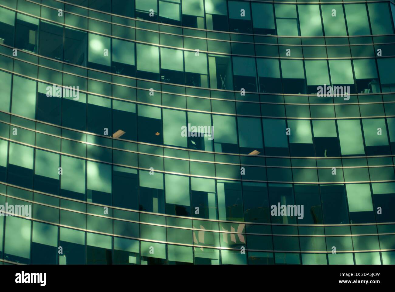 Side View of Modern City Architecture Stock Photo - Alamy