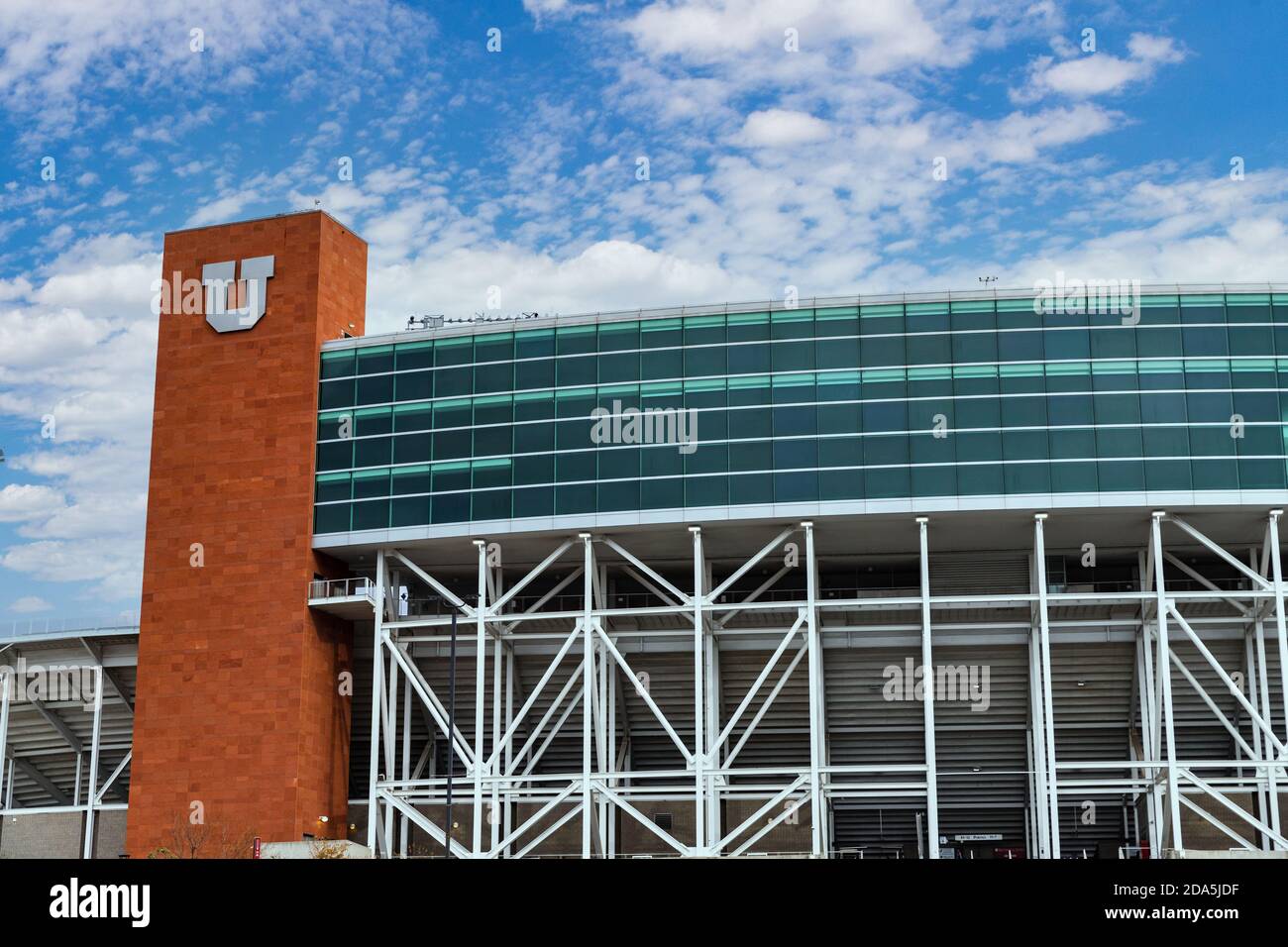 Salt Lake City, UT / USA - November 6, 2020: Rice-Eccles Stadium, home ...