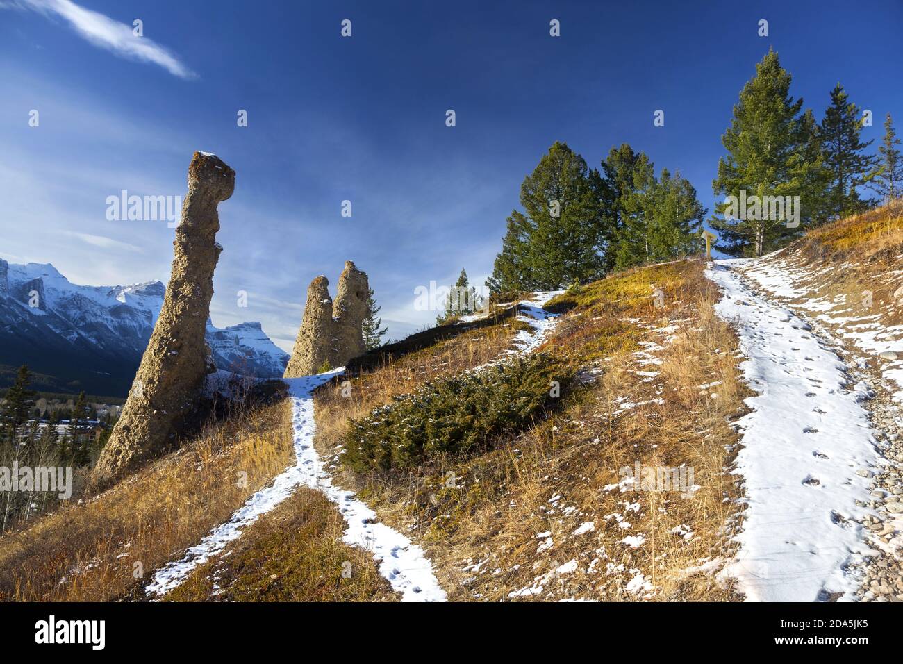 Canada alberta canadian rockies canmore hoodoos rocky mountains hi-res ...
