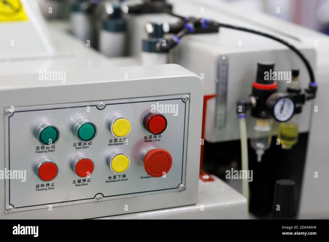 Dashboard push button controls hi-res stock photography and images - Alamy